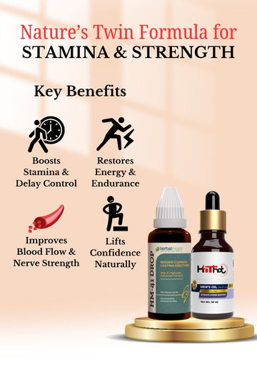 HM-41 Drops + Hit Hot Men’s Oil 30ml